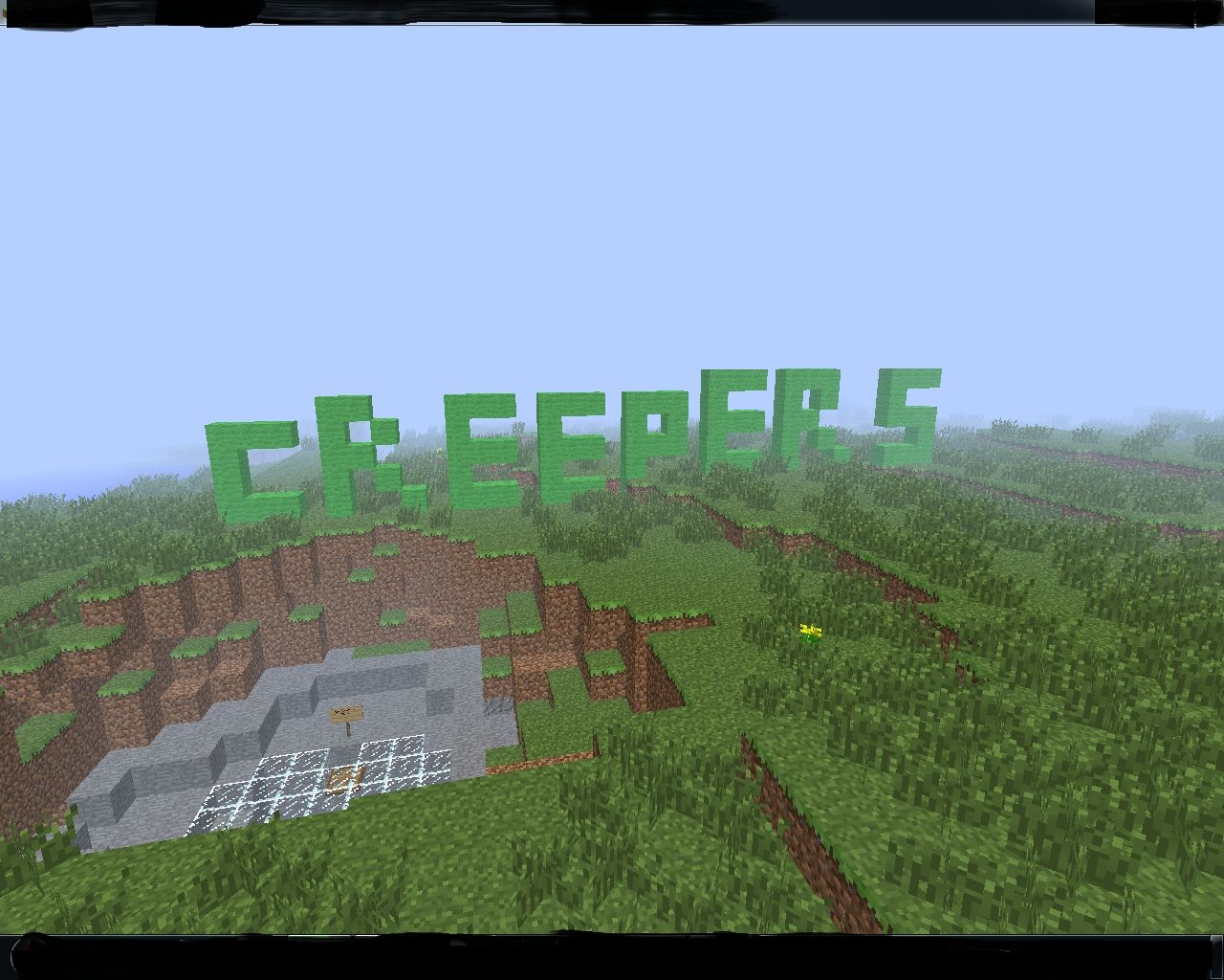 Creeper Pit Minecraft Map