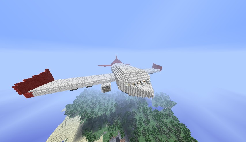 Minecraft Plane Map