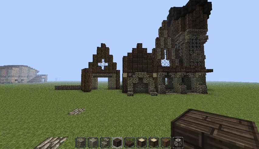 Gothic architecture Minecraft Map
