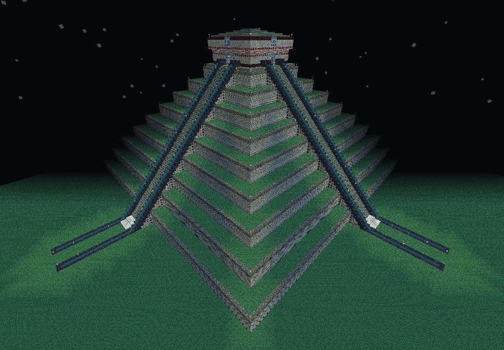 El Castillo - Minecraft Pyramid Minecraft Project