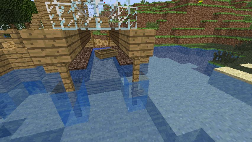 Modern Boat Dock AND Lighthouse Minecraft Map