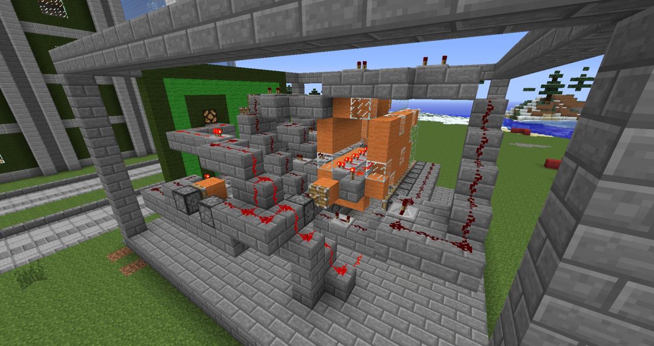 One-digit digital timer V2 Minecraft Map