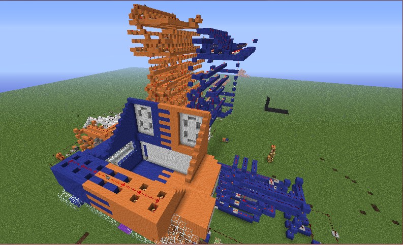 Minecraft Redstone Pong Minecraft Map