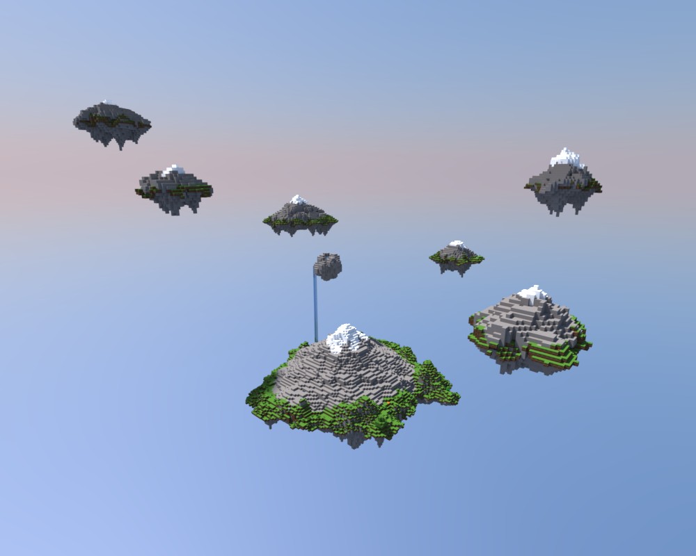 The Floating Mountains Minecraft Map