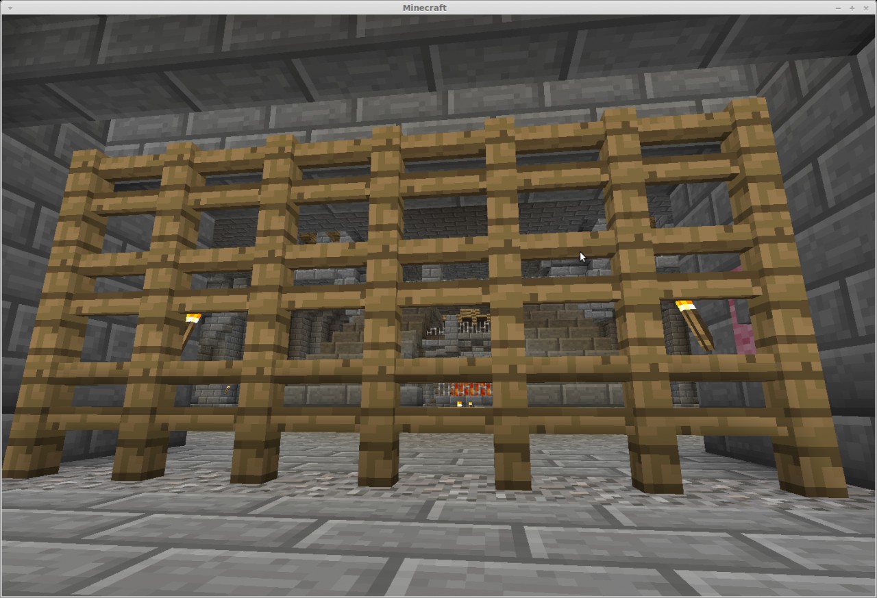 Detailed hexagonal castle Minecraft Map