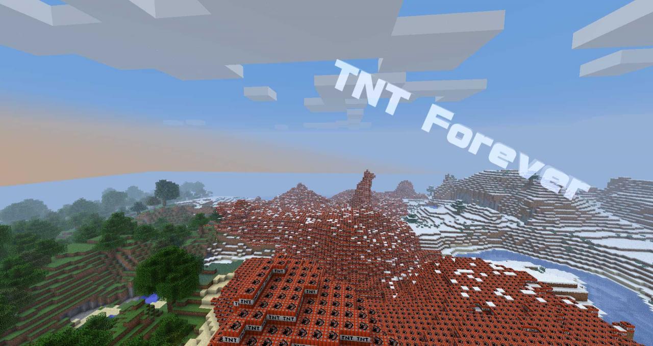 My Little TNT world Minecraft Map