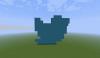 Facebook, Twitter and Youtube logo Minecraft Map