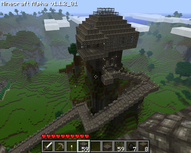 still building Minecraft Map