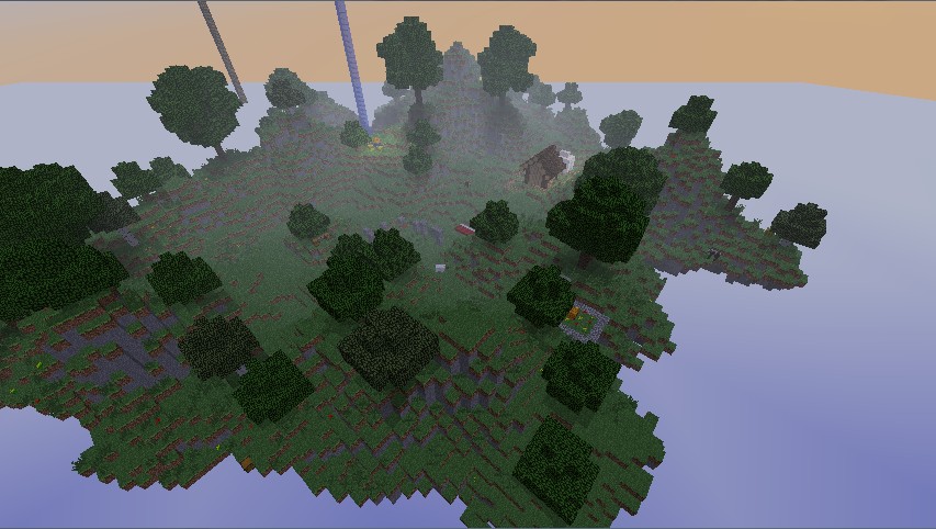 The Floating Islands Minecraft Map
