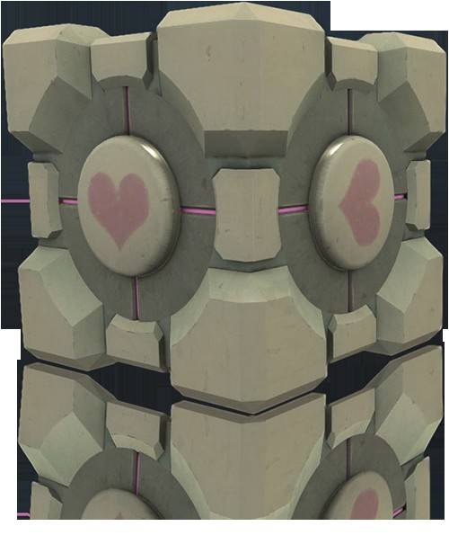 Minecraft Companion Cube Mod