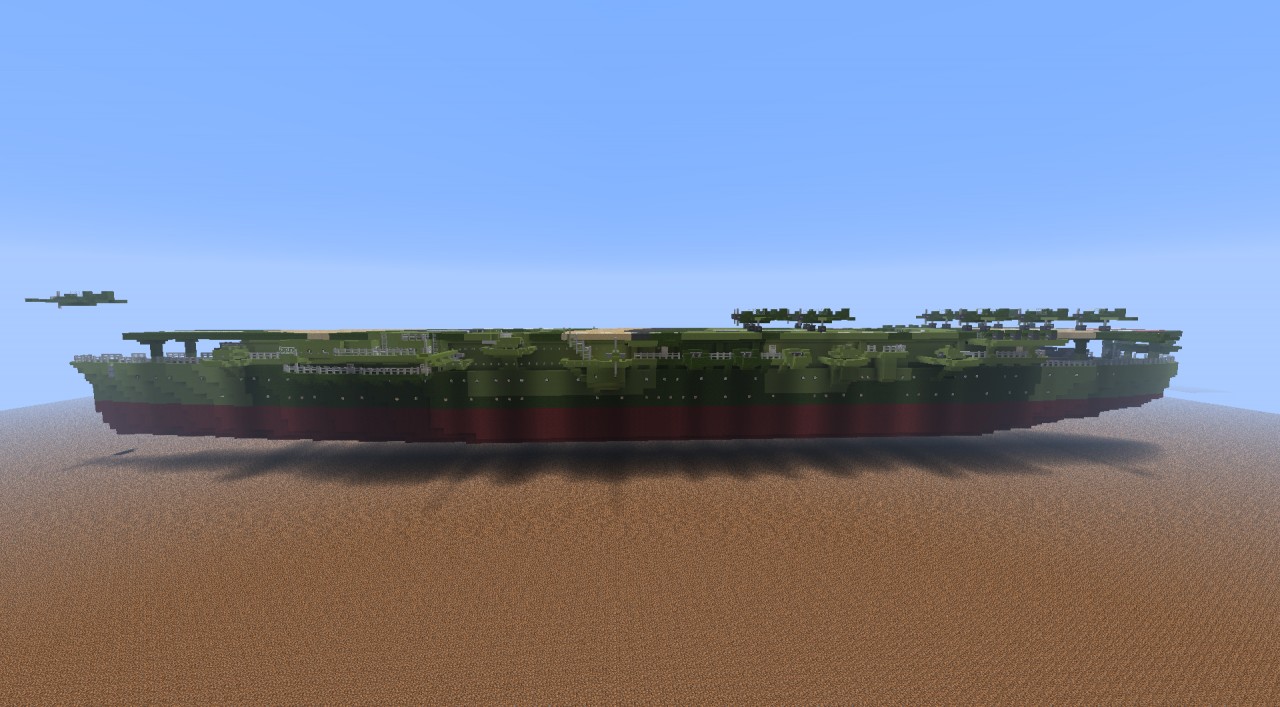 Ships of the Imperial Japanese Navy (IJN) Minecraft Map
