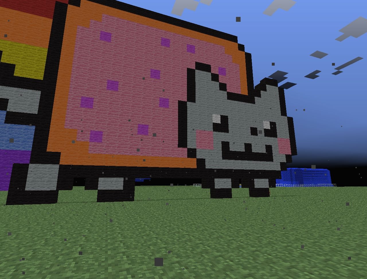 Nyan Cat Minecraft Map