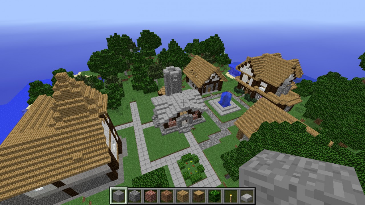 Small Village Minecraft Map