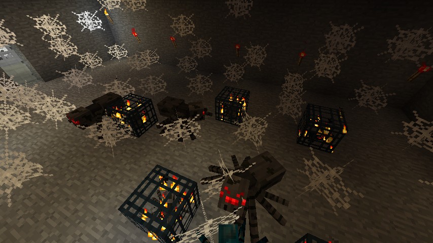 Hard Spider Web Puzzle Map! Try it! Minecraft Map