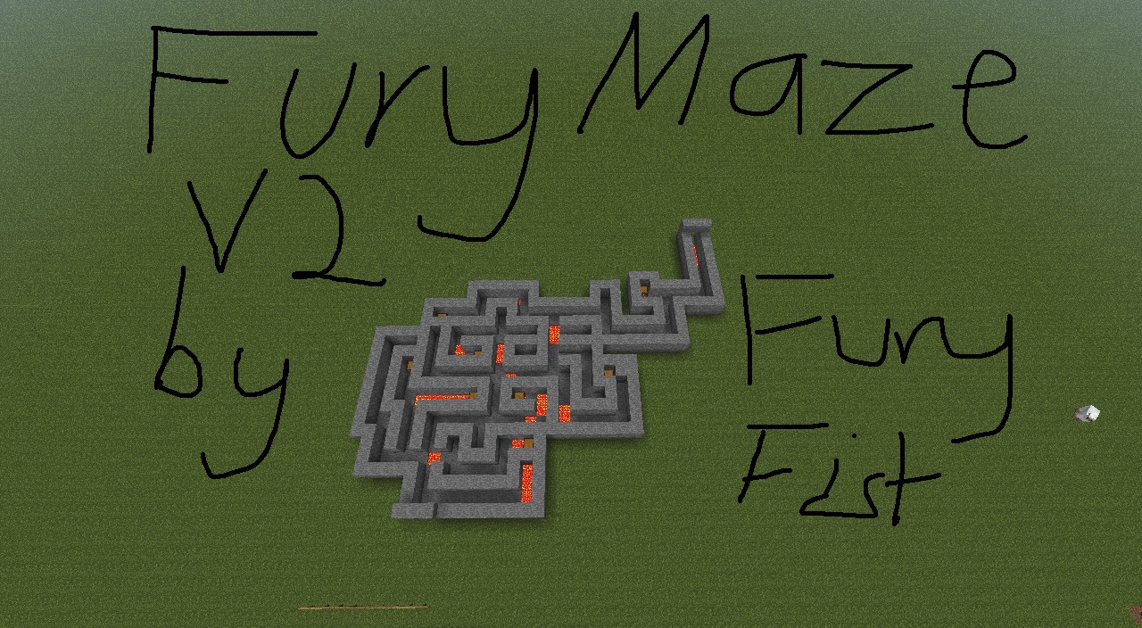 FuryMaze v2 Minecraft Map