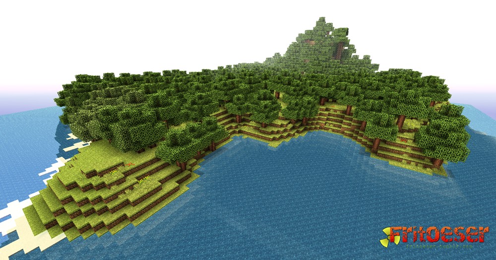 Haveno Island - Terraforming Minecraft Map