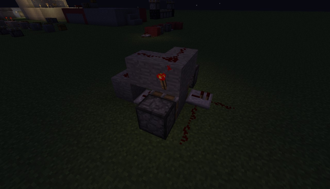 Toggleable Button Powered Nether Portal Minecraft Map