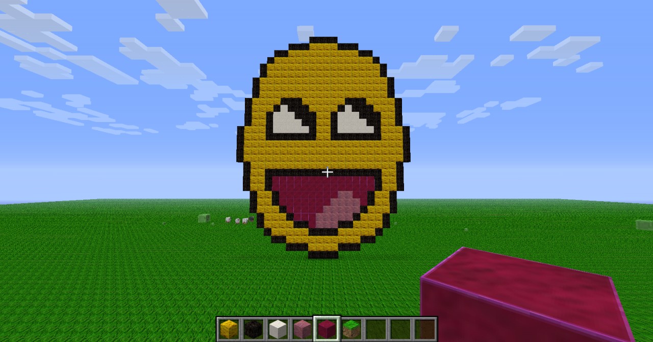 My Creations Epic Face and Pyramid head !!!XD Minecraft Map