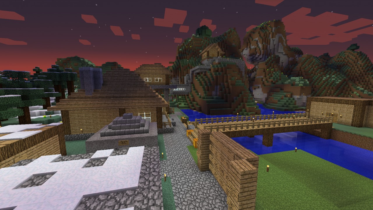 Town map (15%) Minecraft Map