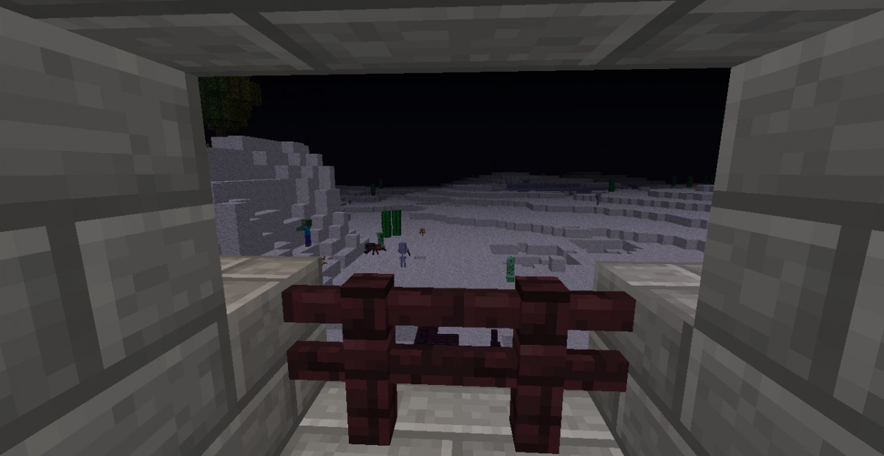 Castle on the precipice Minecraft Map