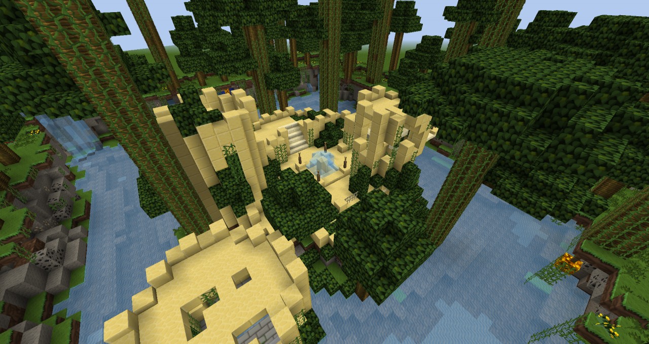 Castle Mob Arena. Minecraft Map