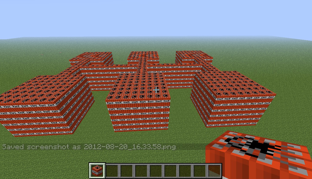 Big TNT Minecraft Map