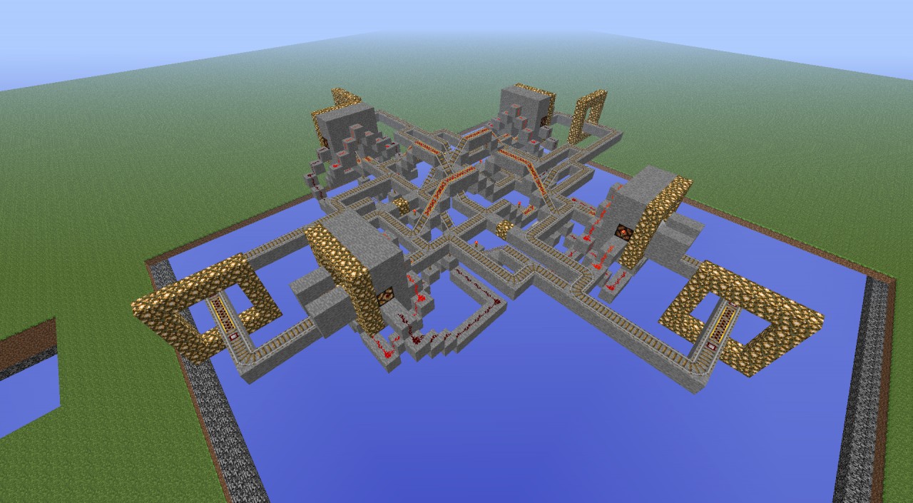 Skerukin Intersection: Easy-to-Use 4-Way Minecart Intersection ...