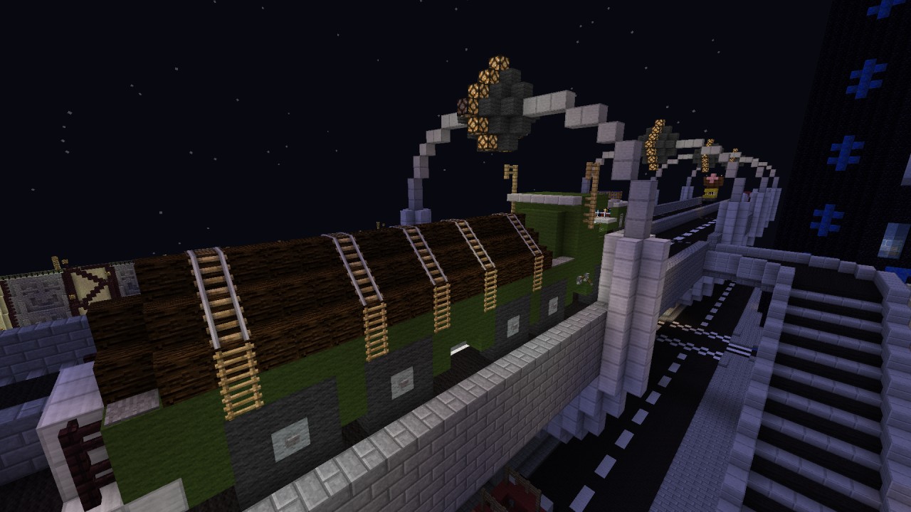 Modern City Creation: Logging Truck Minecraft Map