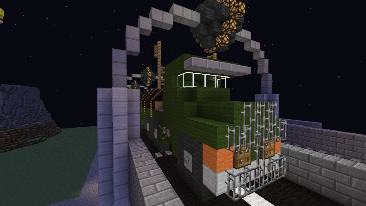 Modern City Creation: Logging Truck Minecraft Map