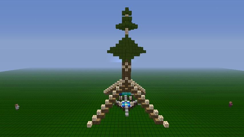 Glowstone Tree Minecraft Map