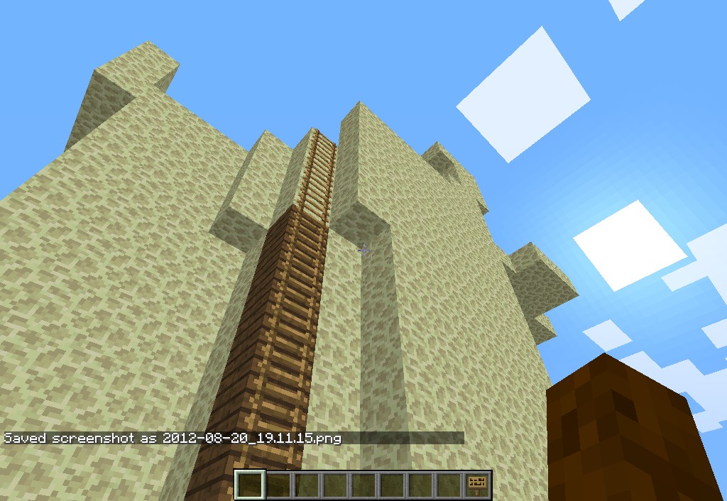 Worm boss battle Minecraft Map