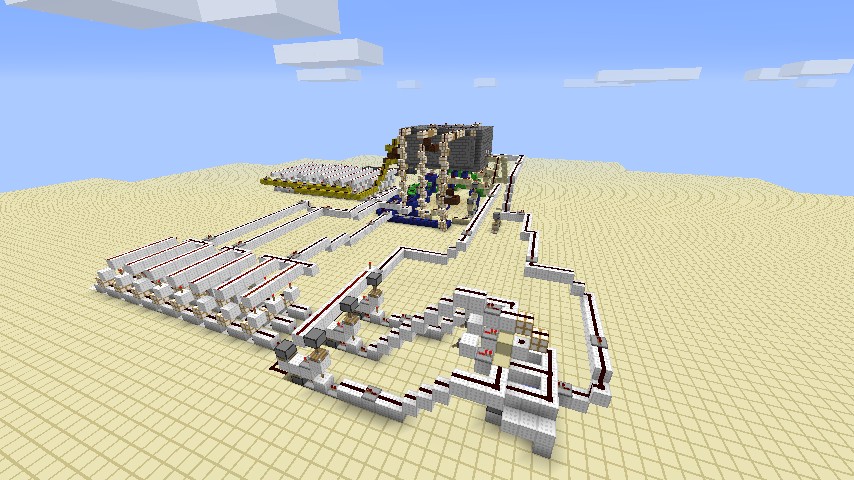 Rock, Paper, Scissors V2 Minecraft Map