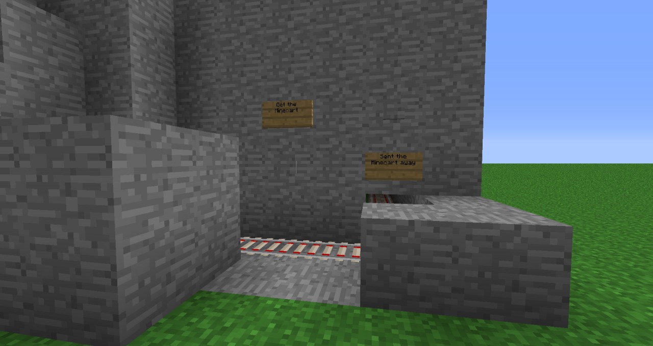 Minecart Storage Minecraft Map