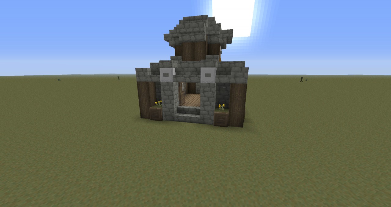 My First Build(Simple House)Download in Disc Minecraft Map