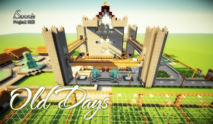 Epic beginner castle ( old days ) Minecraft Map