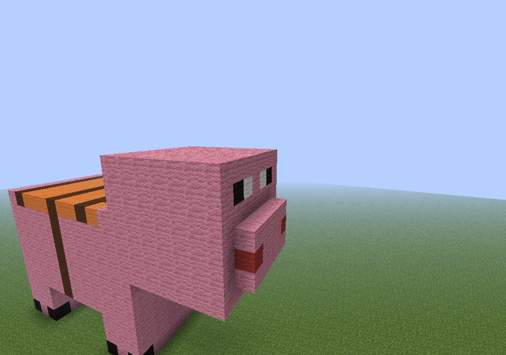 Ride A Big Pig Minecraft Map