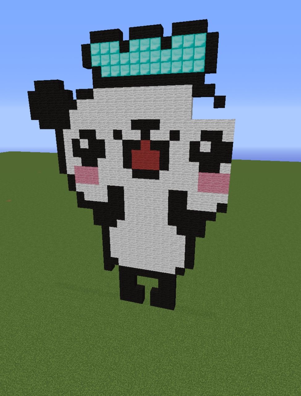 Panda strawberry cheesecake Minecraft Map