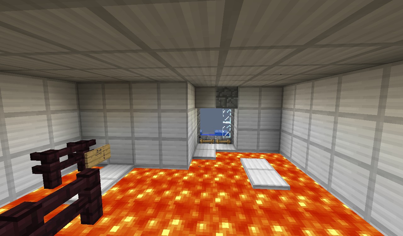 Crached Robot Factory adventure map Minecraft Map