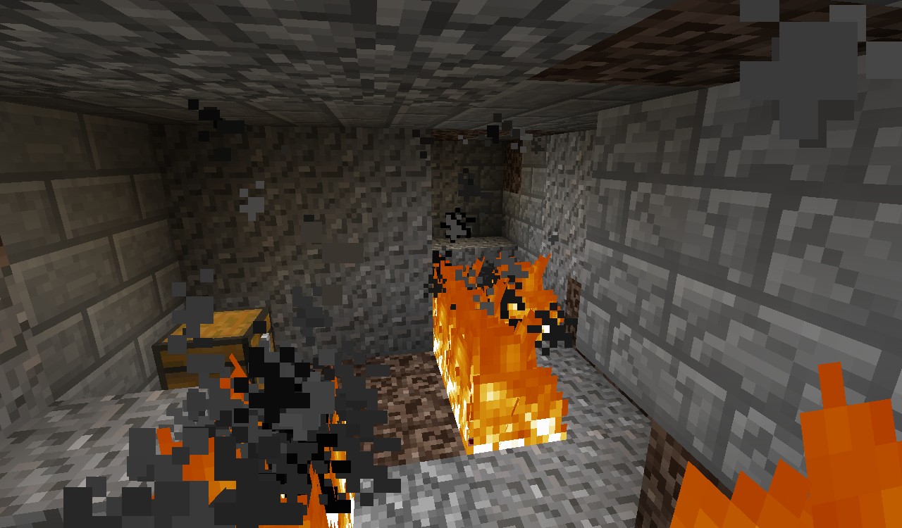 Crached Robot Factory adventure map Minecraft Map