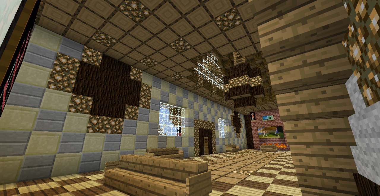 Rustic Looking Manor: A Community Project Minecraft Map