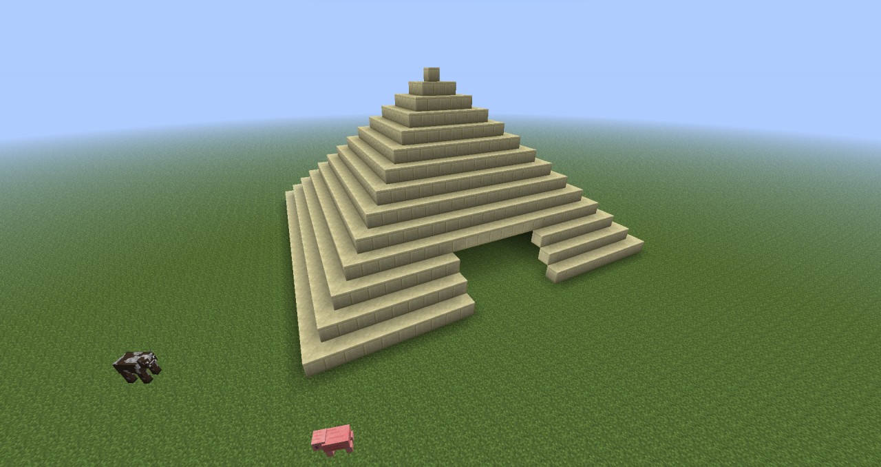 Pyramid Template! (Build what you want inside!) Minecraft Map