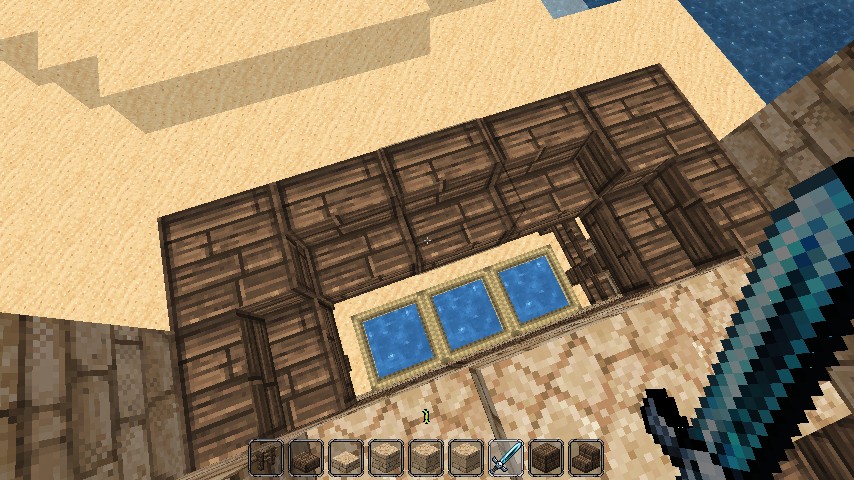 Small Desert Castle Minecraft Map