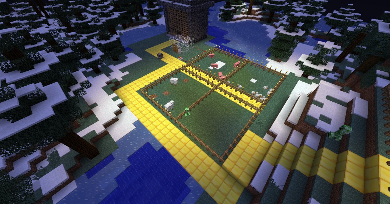 ice house Minecraft Map
