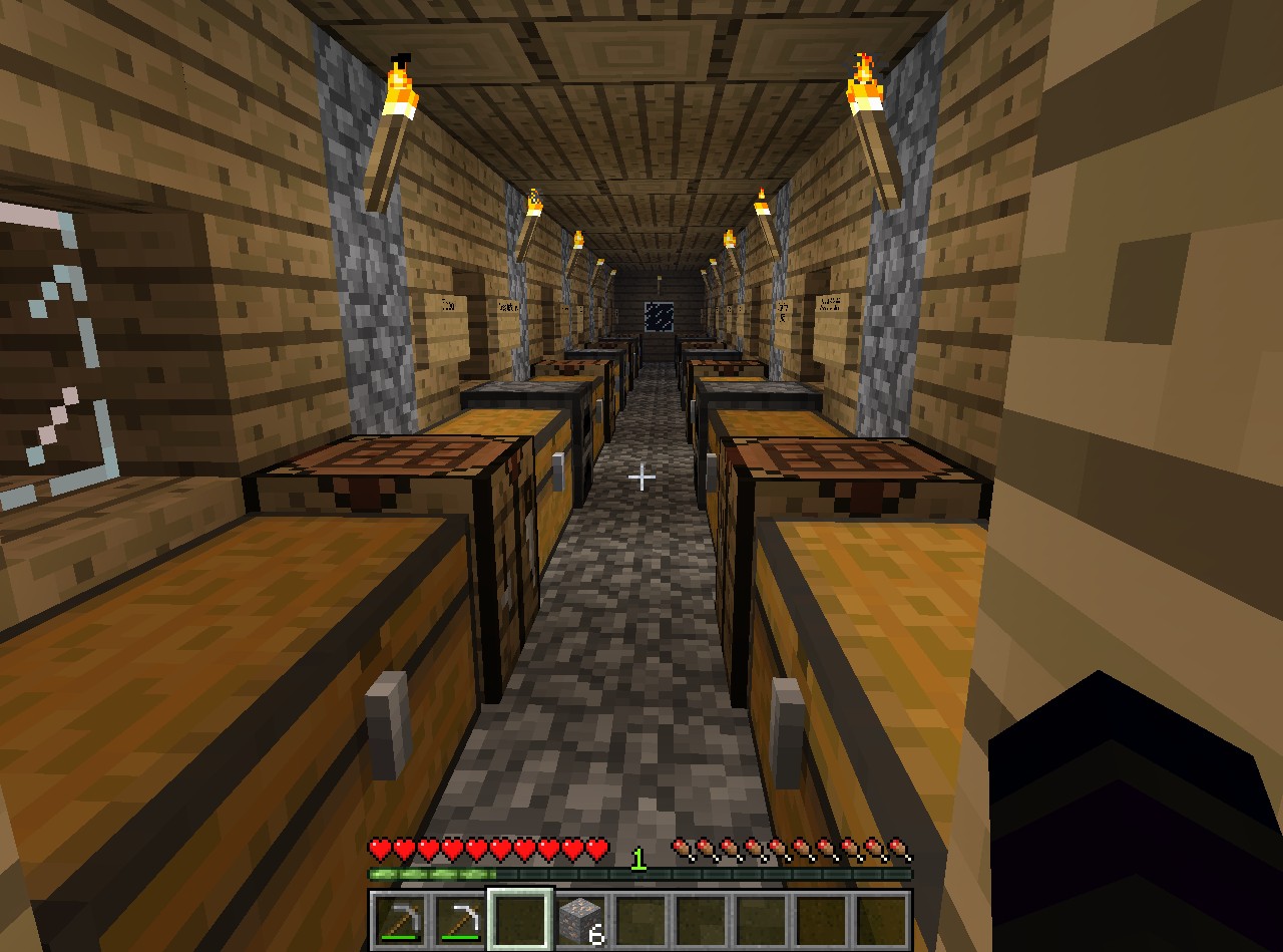 NPC Storage House Minecraft Map