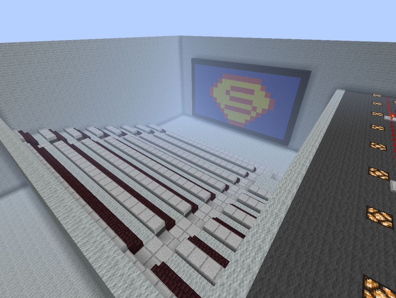 Huge Cinema Minecraft Map