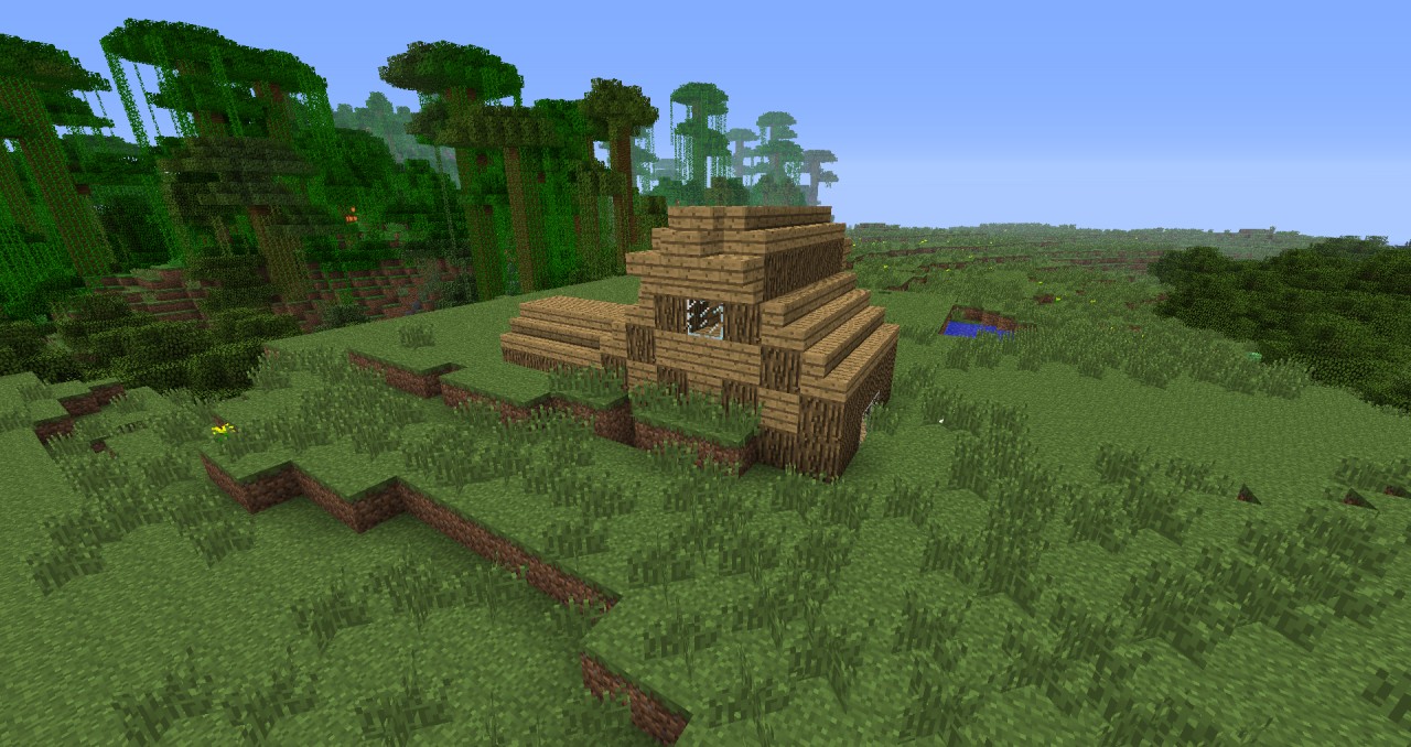 My Server Spawn House Minecraft Map