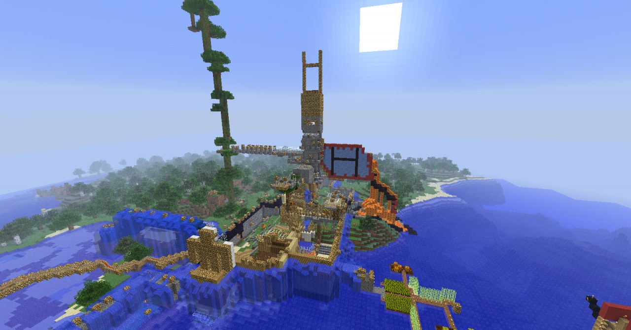 magic town Minecraft Map