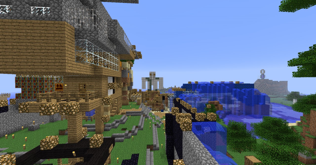 magic town Minecraft Map