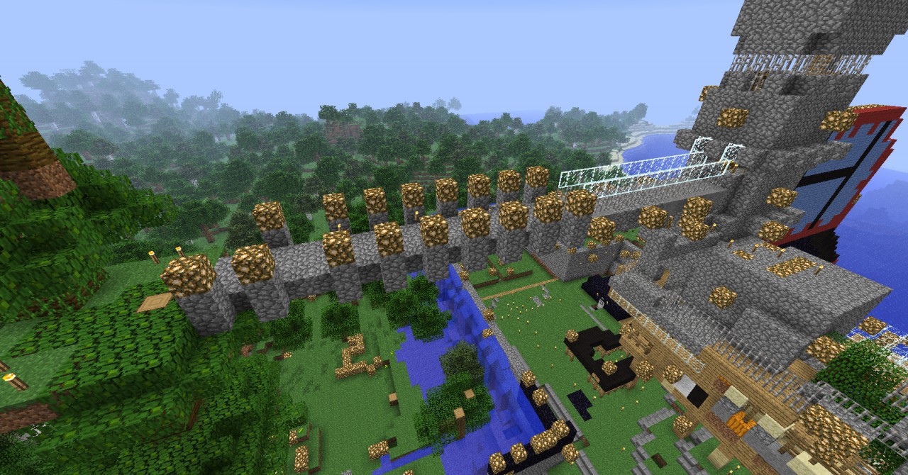 magic town Minecraft Map