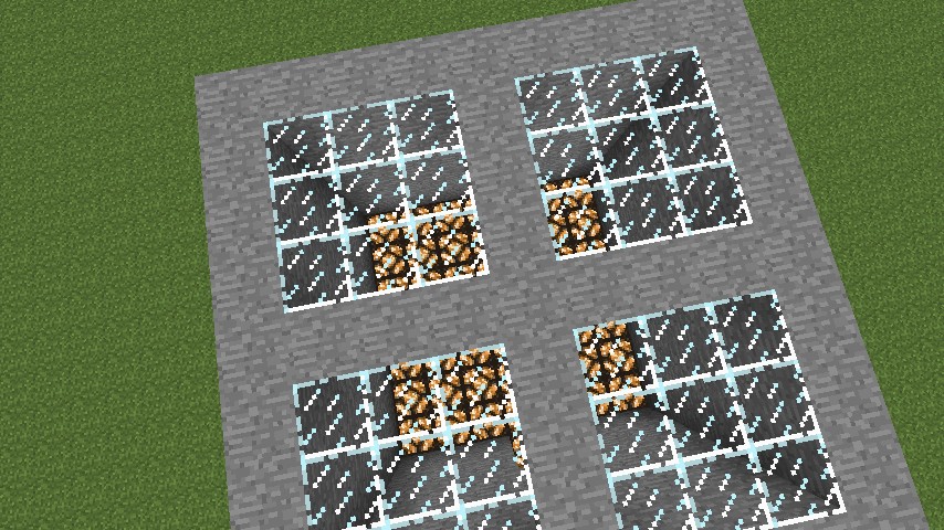 9 by 9 dance floor Minecraft Map
